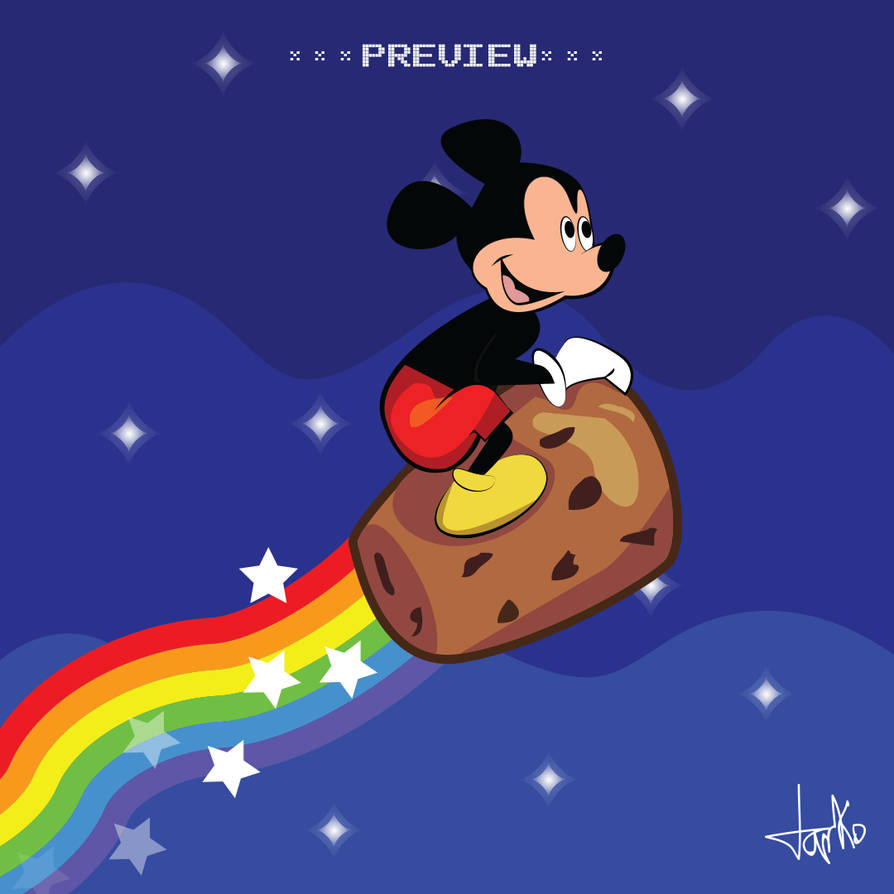 Mickey Mouse in Space! by DarkoDesign on DeviantArt