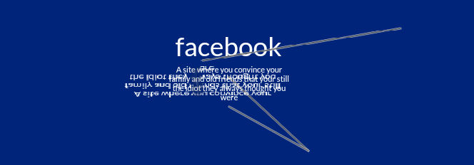 The purpose of Facebook by AzabacheSilver on DeviantArt
