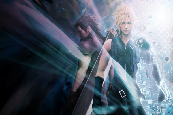 Zack And Cloud Banner by SLay-ART on DeviantArt