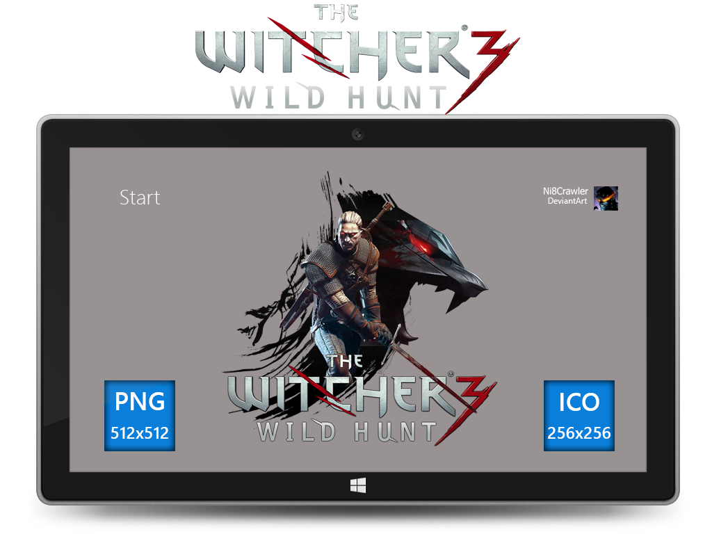 The Witcher 3 Wild Hunt Icon by Ni8crawler on DeviantArt