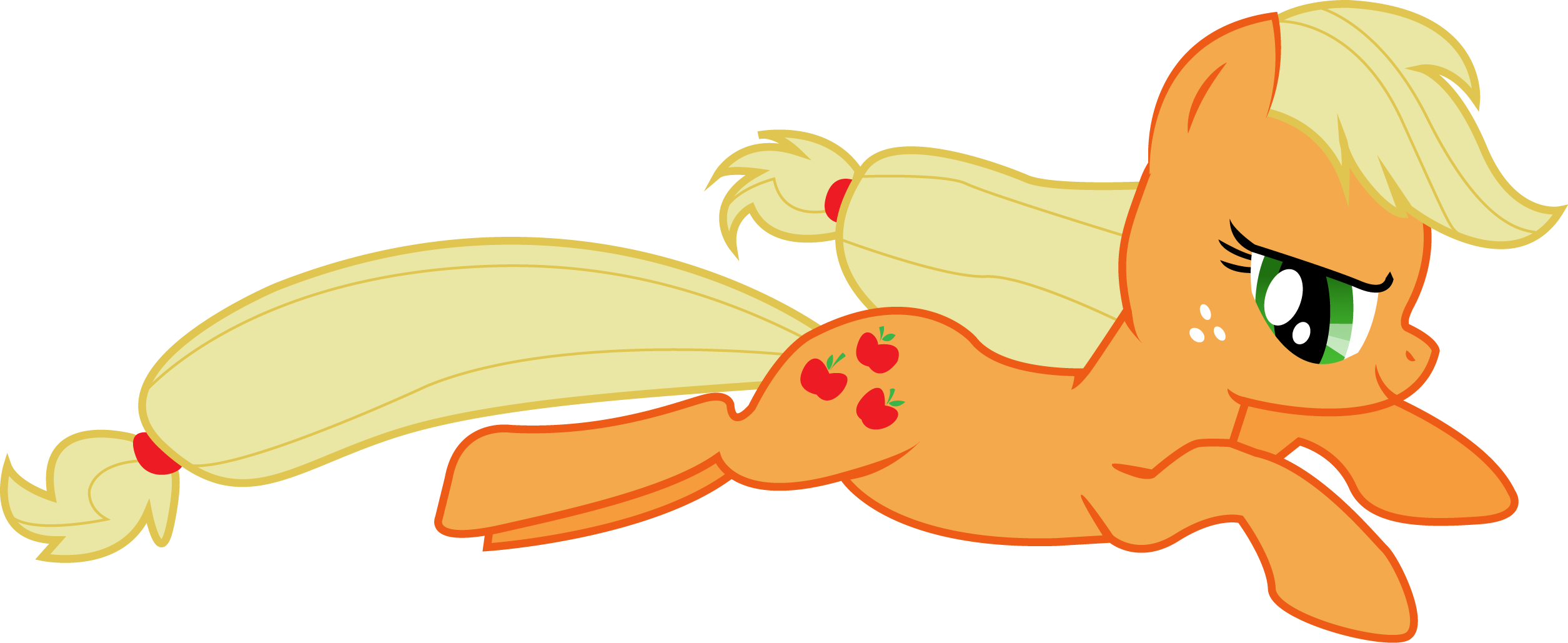 Leaping Applejack by Silentmatten on DeviantArt