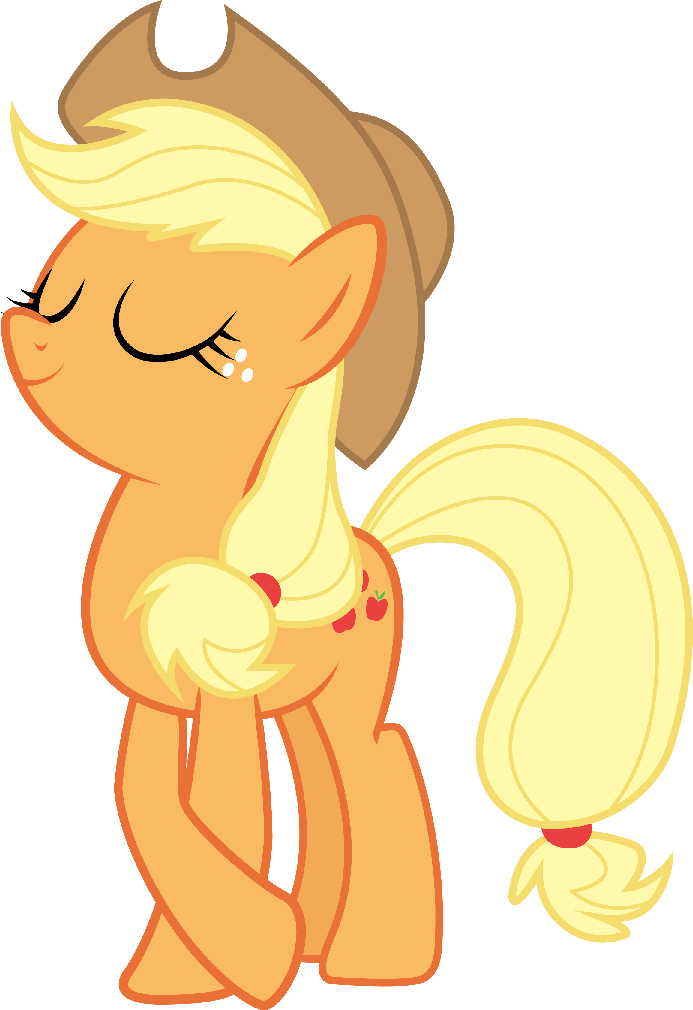 Posing Applejack by Silentmatten on DeviantArt