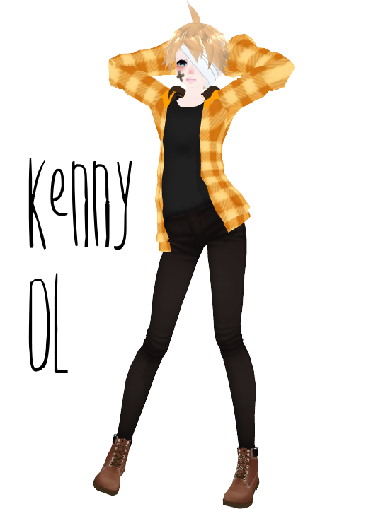 [South Park X MMD] Kenny McCormick model DL by SteviemmD on DeviantArt