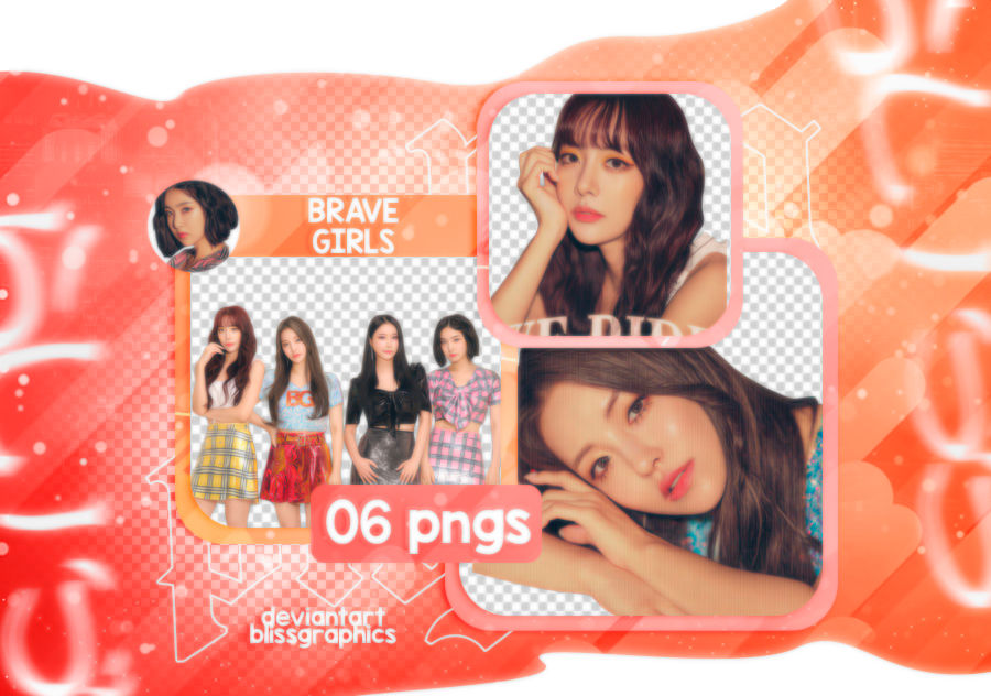 PNG Pack #33 - Brave Girls by BlissGraphics on DeviantArt