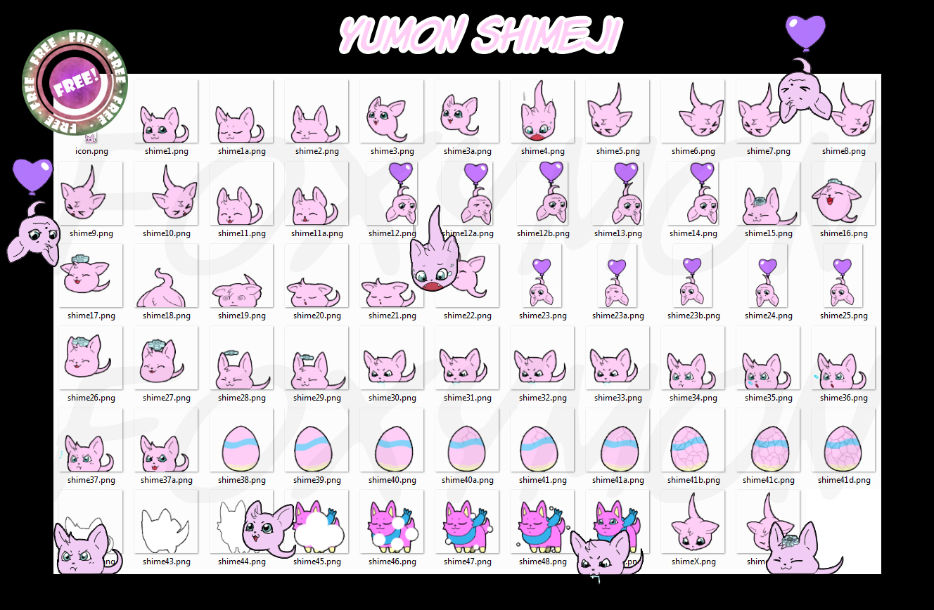 Yumon Shimeji -FREE- by Foxymon on DeviantArt