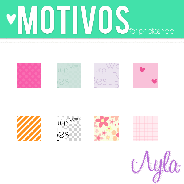 Motivos (Photoshop) by AylaColors on DeviantArt