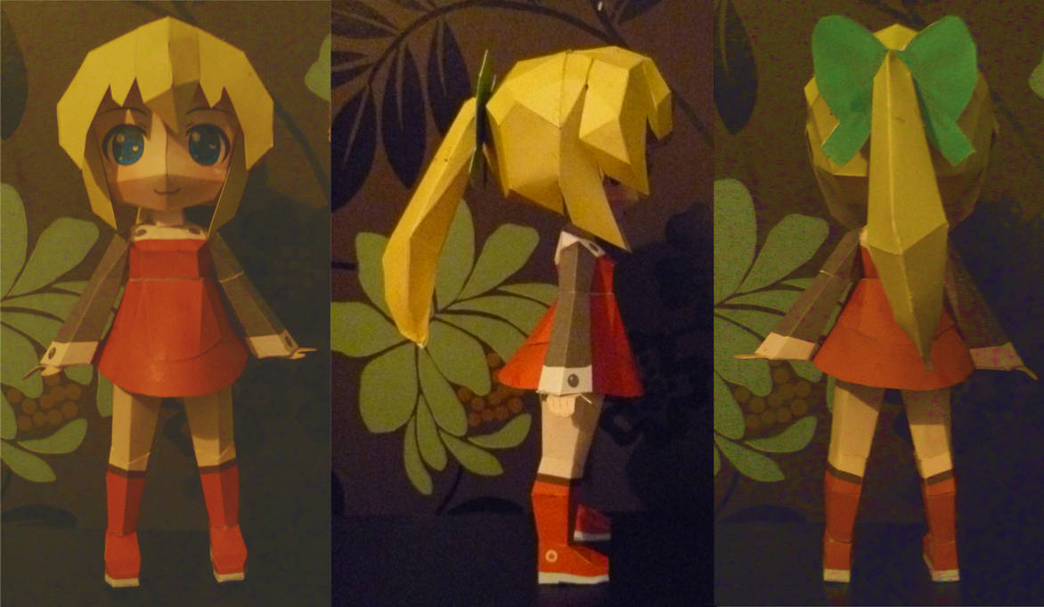 Roll papercraft finished by yuri4boris on DeviantArt