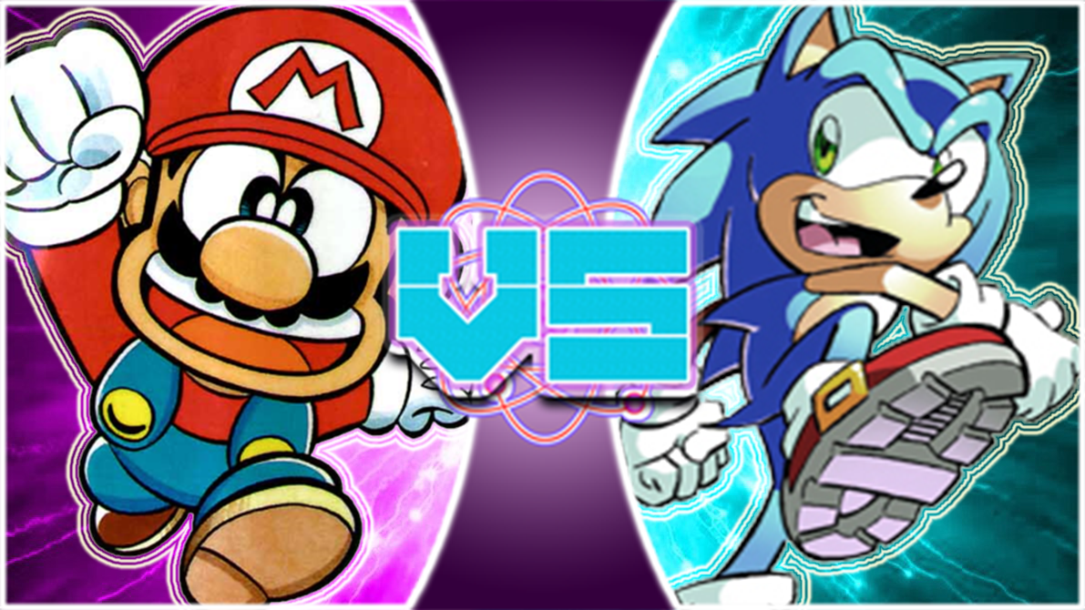 mario kun(manga) vs archie sonic(comic) by tech-PUG2 on DeviantArt