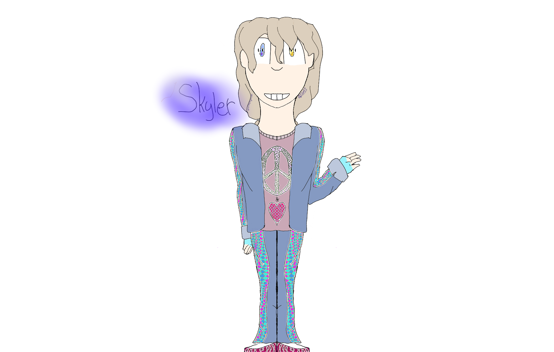 Skyler, an oc by Heroofashesnot on DeviantArt