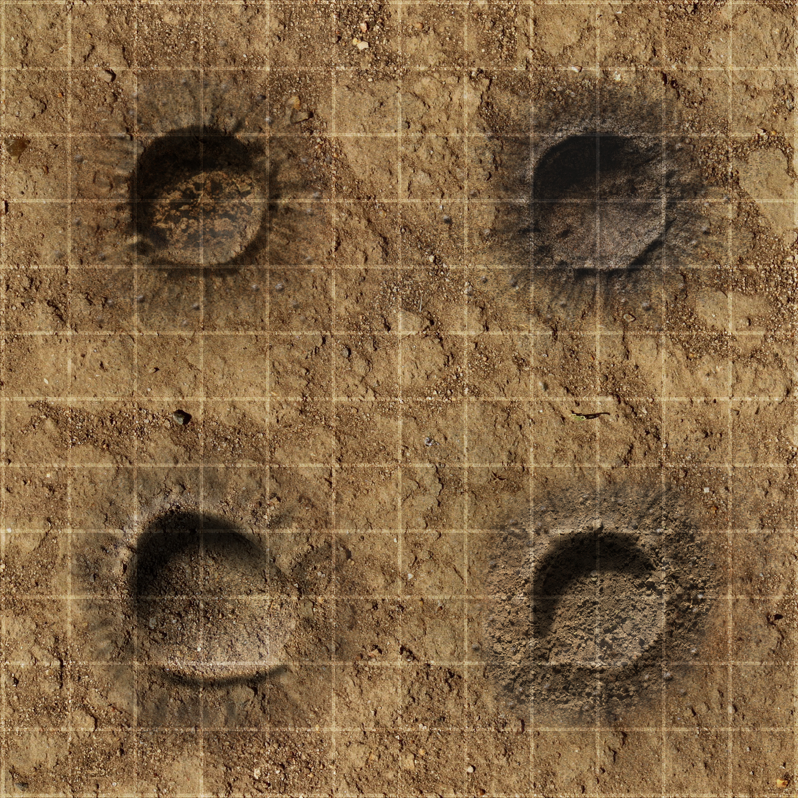 RPG Map Tile - Crater by tomatpaburk on DeviantArt