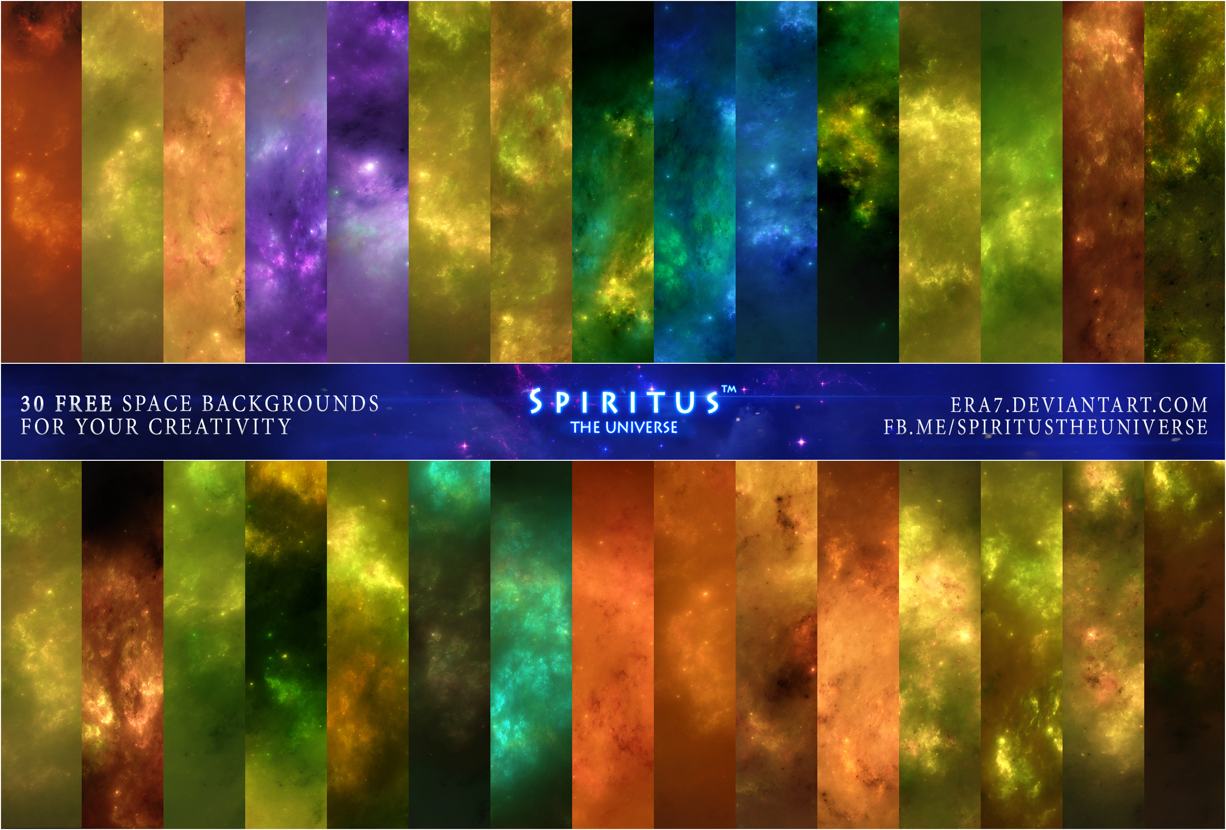 30 FREE SPACE BACKGROUNDS - PACK 29 by ERA7 on DeviantArt