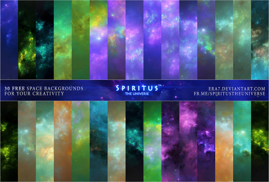 30 FREE SPACE BACKGROUNDS - PACK 31 by ERA7 on DeviantArt