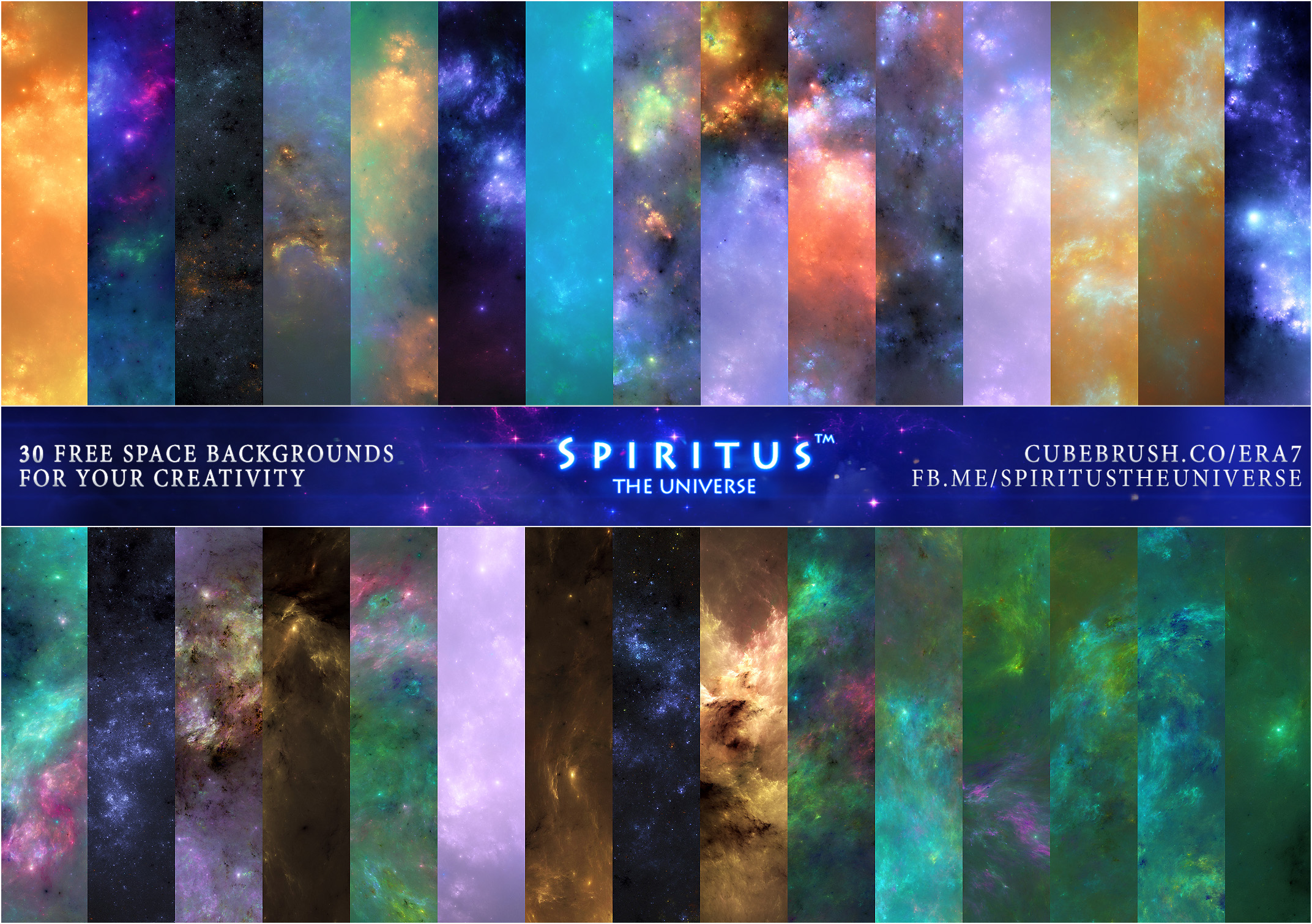 30 FREE SPACE BACKGROUNDS - PACK 33 by ERA7 on DeviantArt