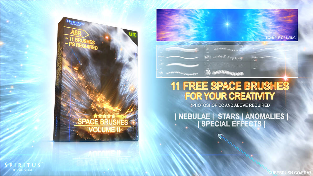 Free Space Brushes - Volume II by ERA7 on DeviantArt