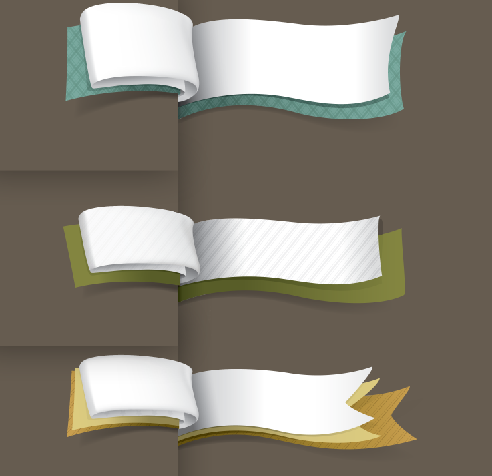 Ribbons Vector psd by darrenludwig on DeviantArt