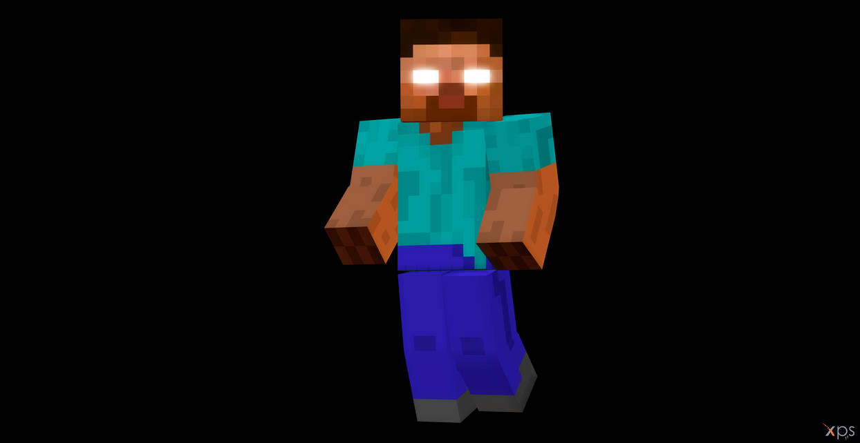 Minecraft - Herobrine by RedJackSun on DeviantArt