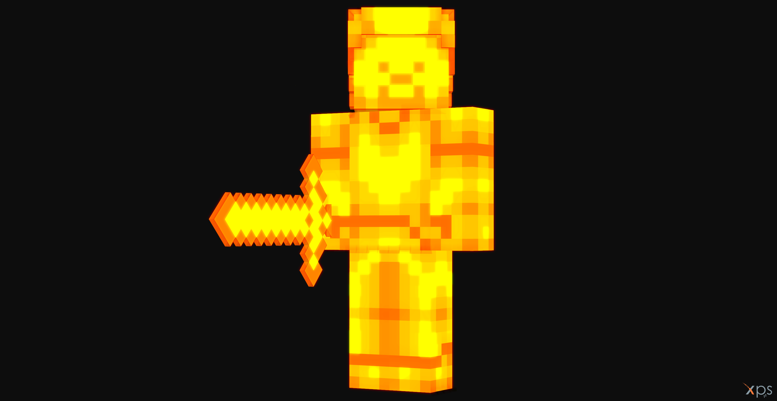 Minecraft - Gold Steve by RedJackSun on DeviantArt