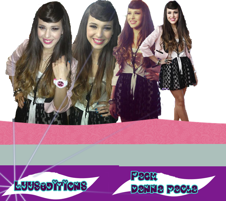 Pack de Danna Paola para ~Hazmanot-Azarim by ILoveGreenDayLuus on DeviantArt