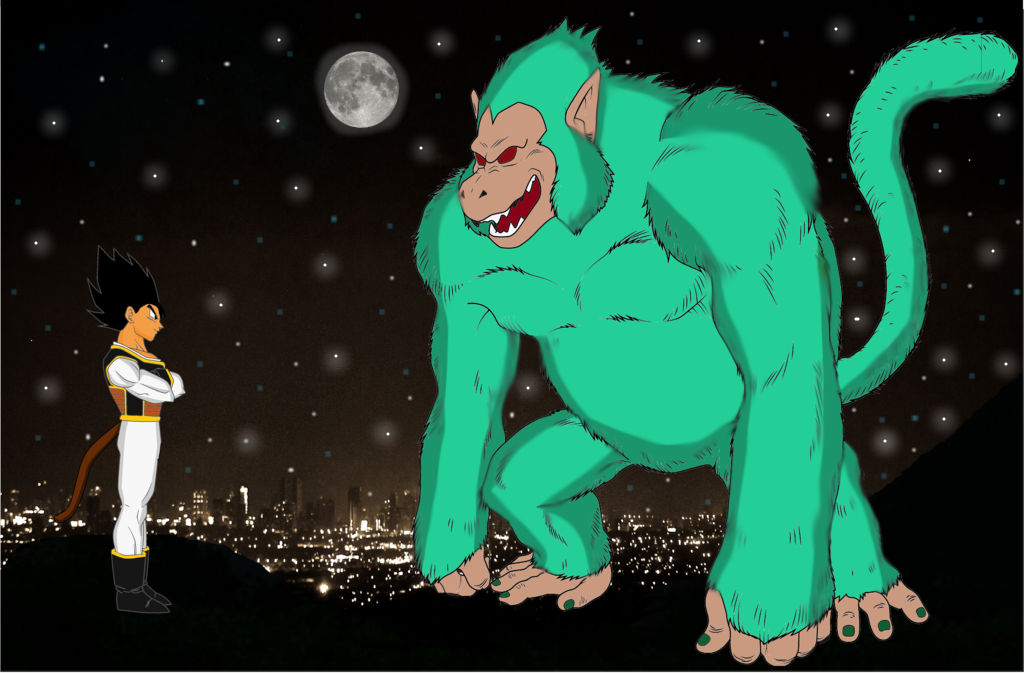 Prince of Vegeta-sei: Giant Monkey Training by HalfSaiyanHeart on ...