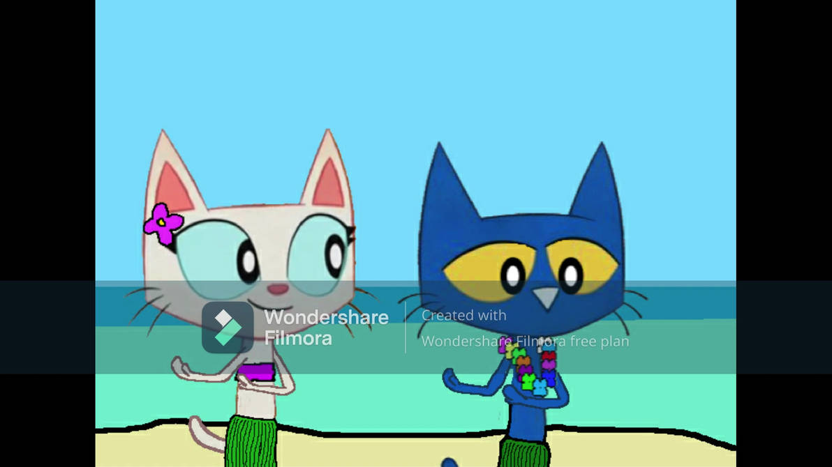 Pete The Cat And Callie Cat Hula Dancing Animation by joebarnesandbanjo ...