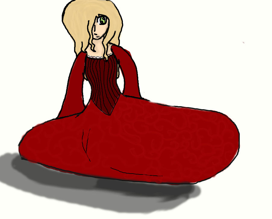 Red Dress by Opipearl on DeviantArt