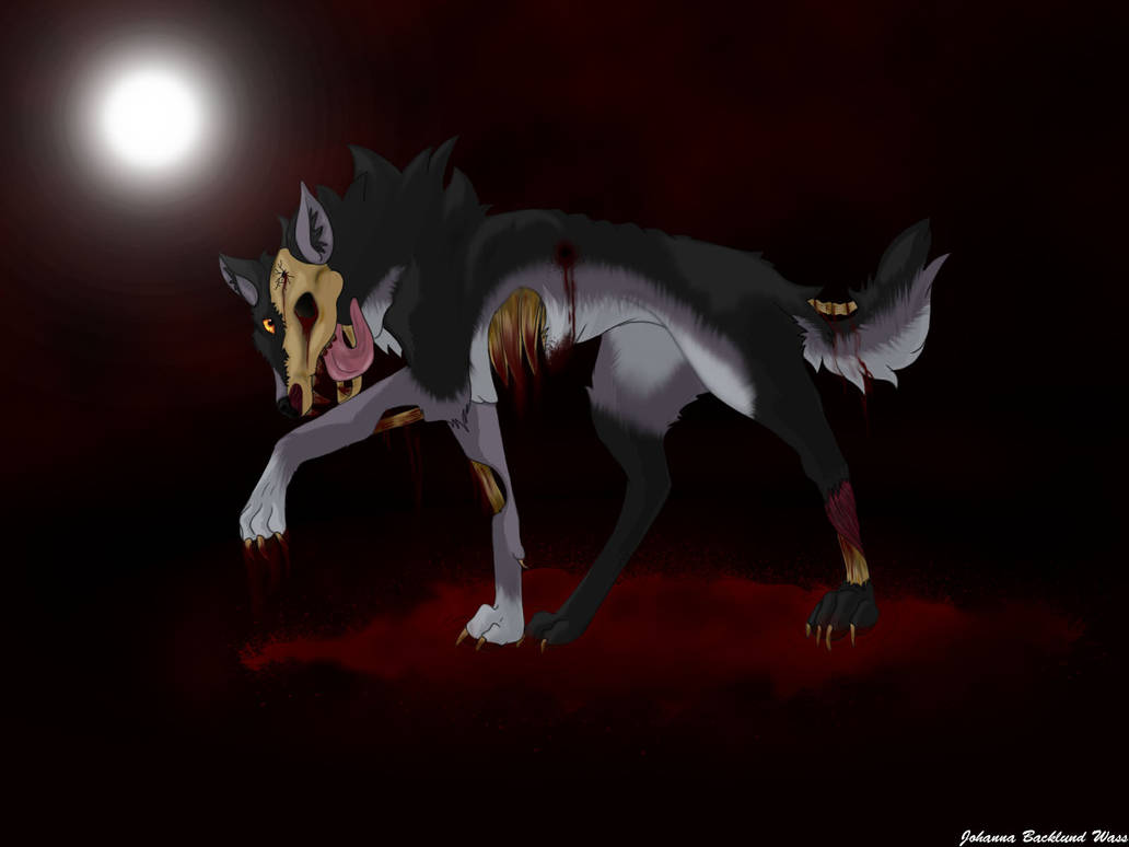 Zombie wolf by Johanna-a on DeviantArt