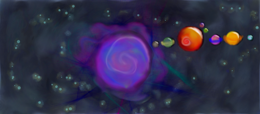 When Planets Collide by CaLLM3Sc00t on DeviantArt