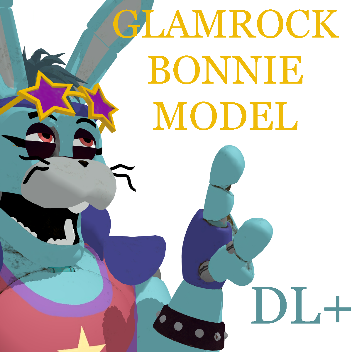 Glamrock Bonnnie mmd dl by ZACHER46 on DeviantArt