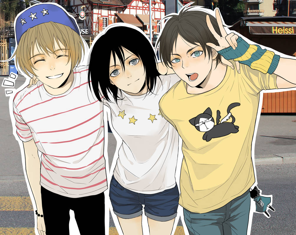 Introducing The Gang! // Yandere Levi x Oc by Kit-Z-Kat on DeviantArt