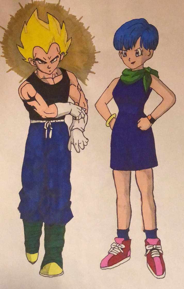 Vegeta-Bulma 001 by EDSW-Group on DeviantArt