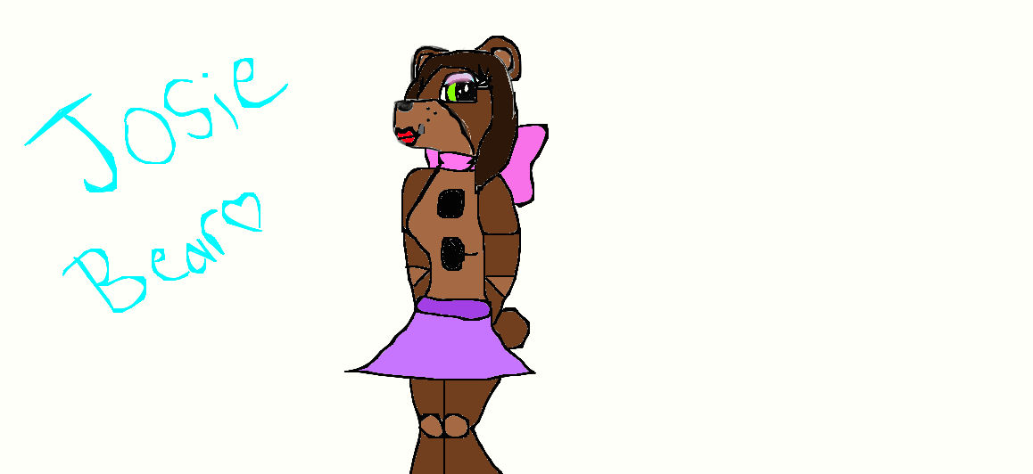 Josie bear (fnaf 1 OC,better ver) by ilovethefazbear on DeviantArt