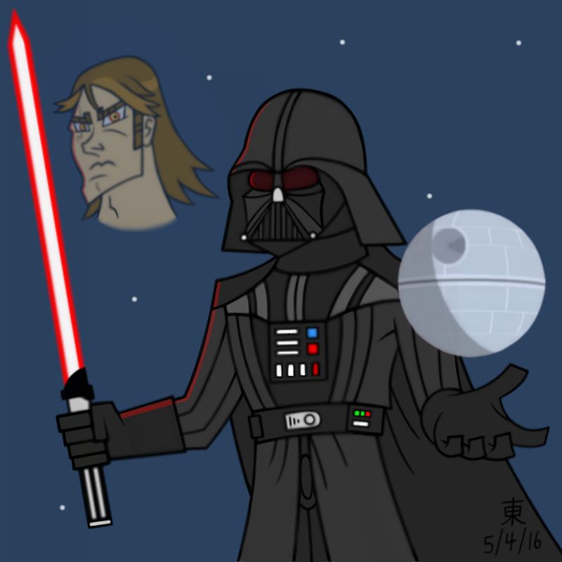 Dark Side Square Series - Darth Vader by JazzyTyfighter on DeviantArt
