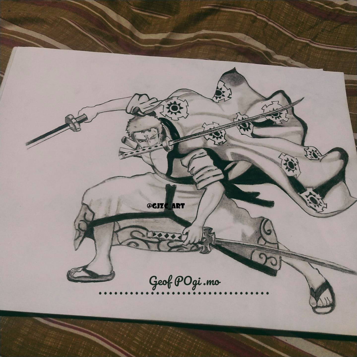 Roronoa Zoro by joffjoff02 on DeviantArt