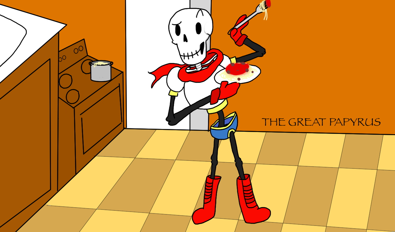 The Great Papyrus Fanart by d00dlesInk on DeviantArt