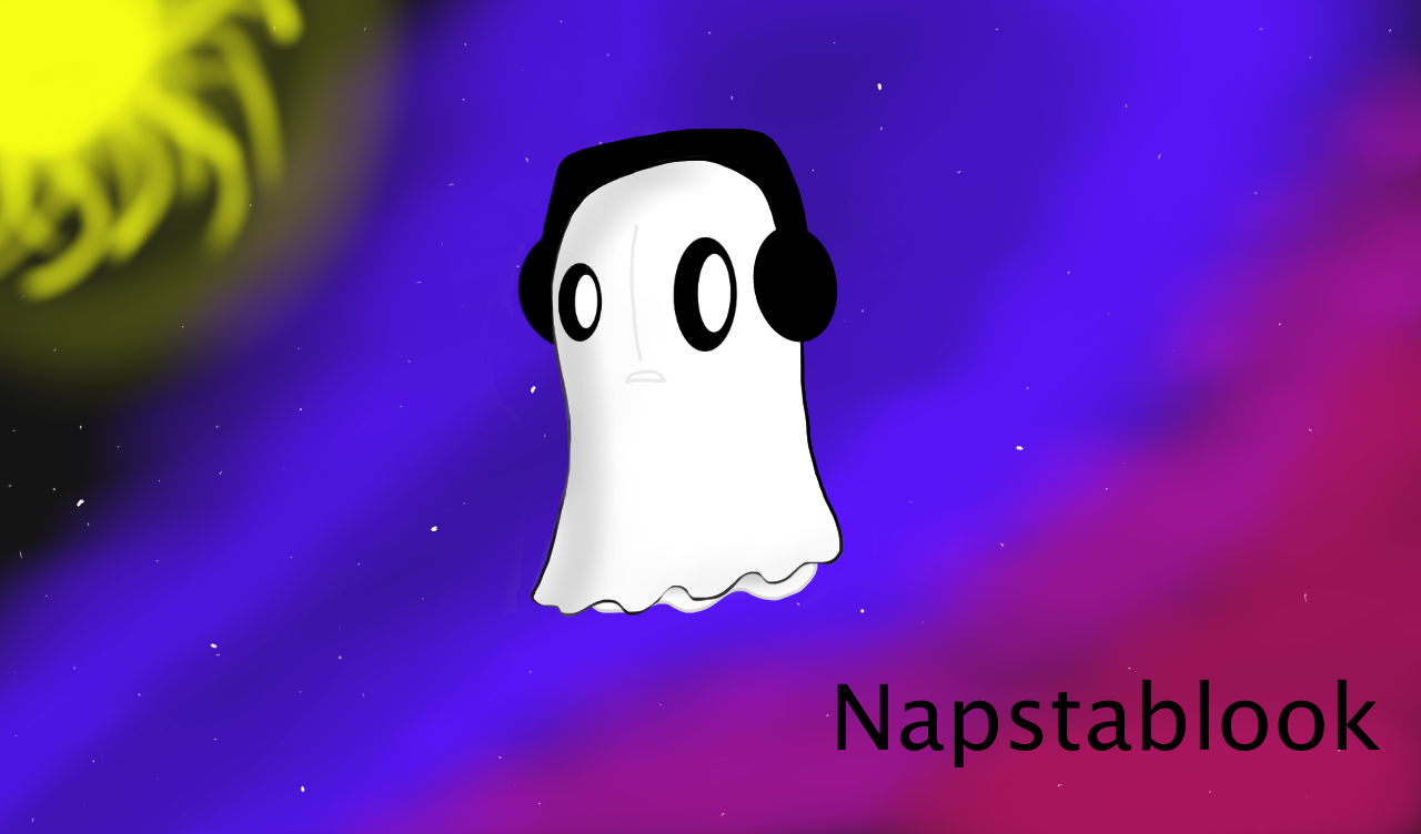 Napstablook FANART by d00dlesInk on DeviantArt
