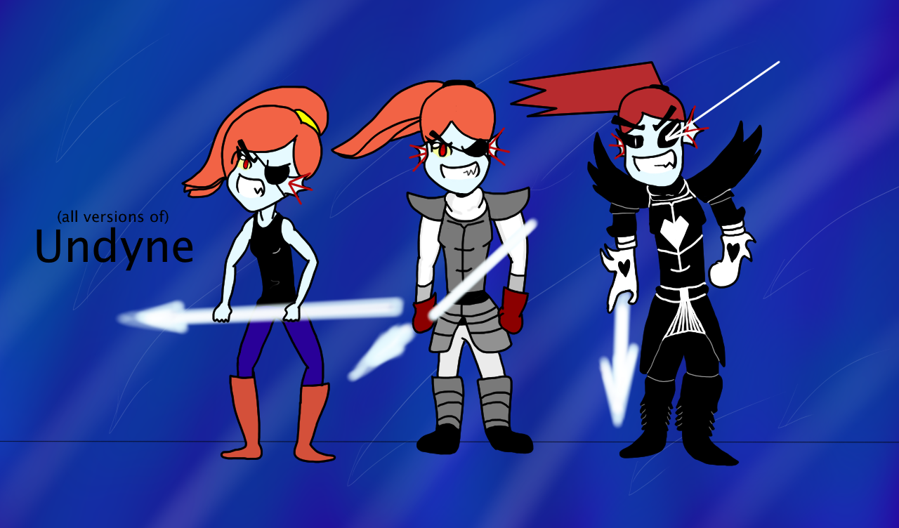 Undyne FANART by d00dlesInk on DeviantArt