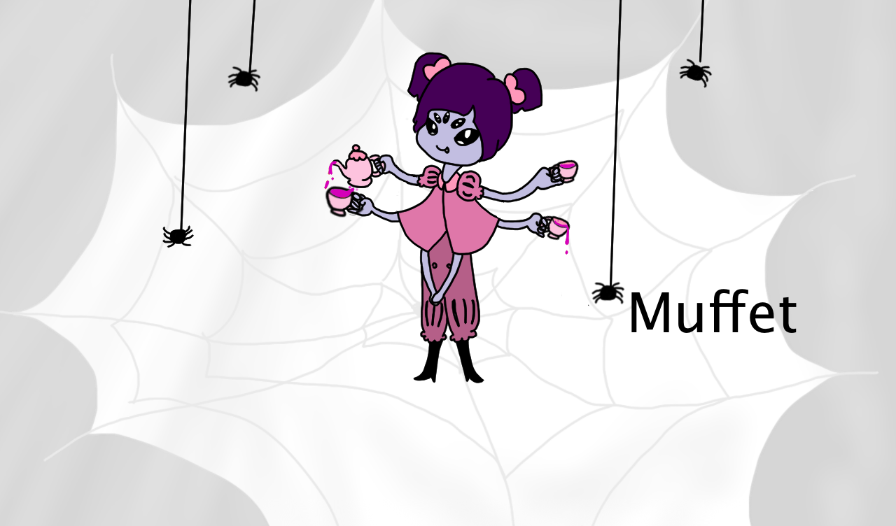 Muffet FANART by d00dlesInk on DeviantArt