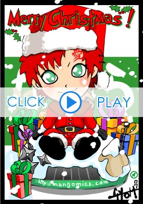 Gaara Christmas Music Nohohon by TetraGyom on DeviantArt