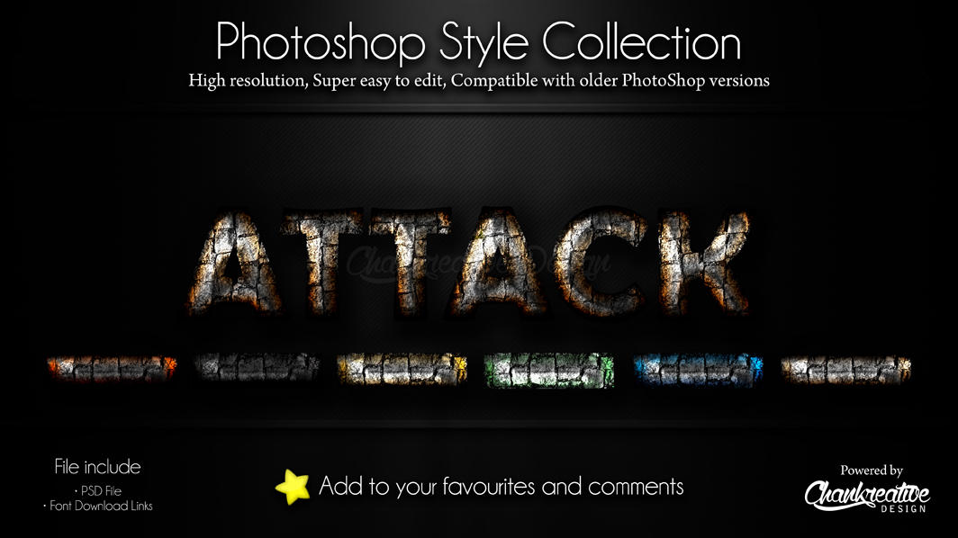 Atack Layer Style - Psd File by Chankreative on DeviantArt