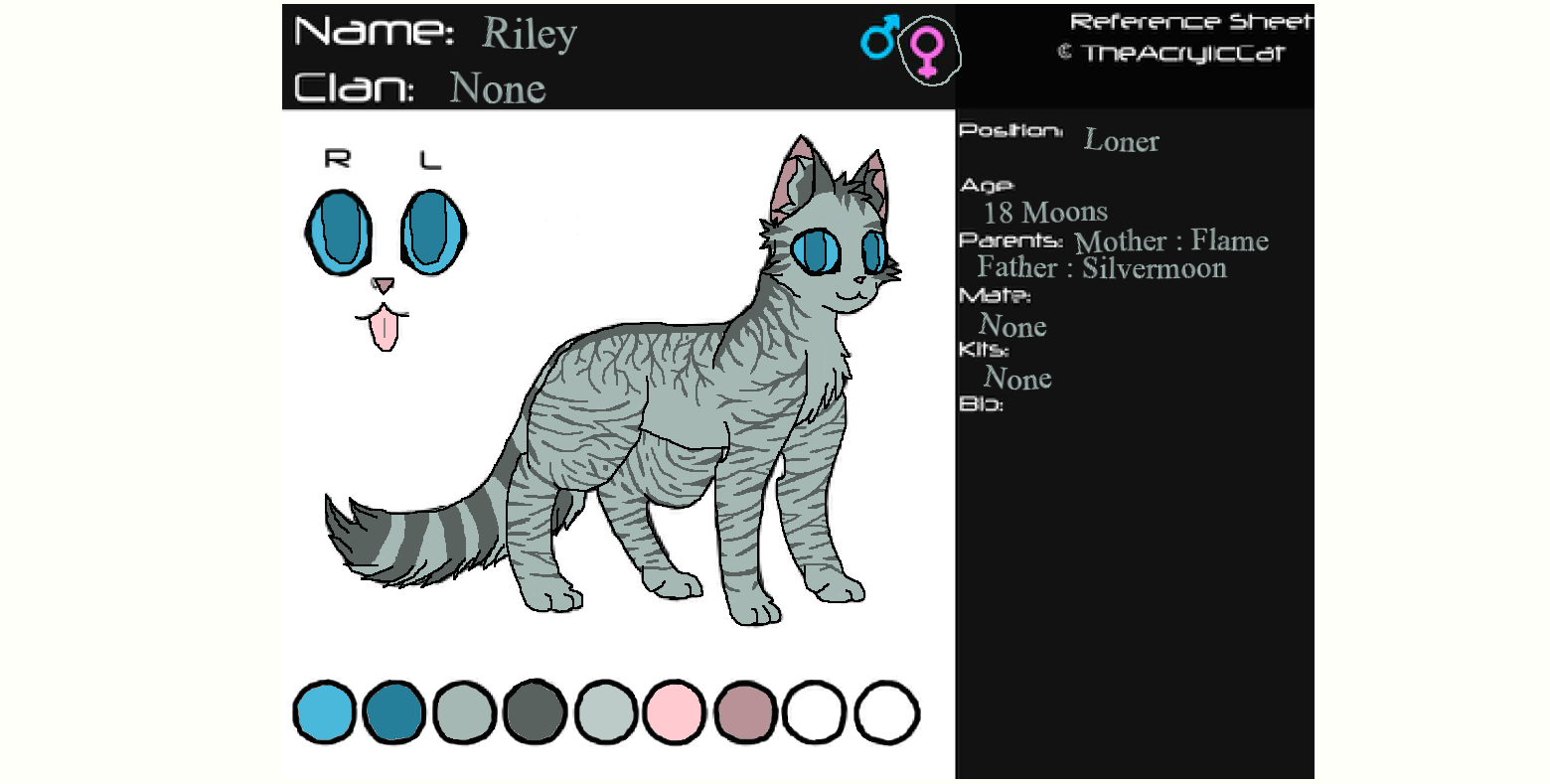 Riley Ref by AzureWhitestar on DeviantArt