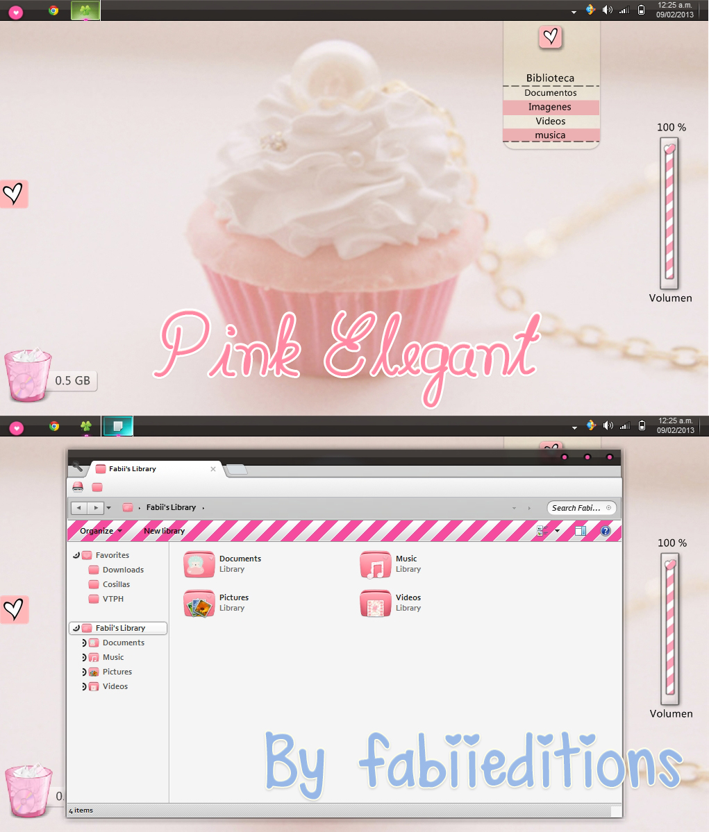 Pink Elegant (screenshot) by fabii27 on DeviantArt
