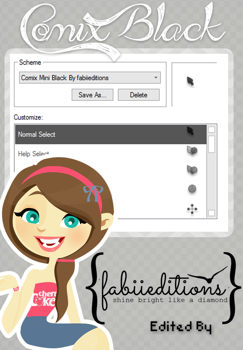 Cursor Comix Mini Black by fabii27 on DeviantArt