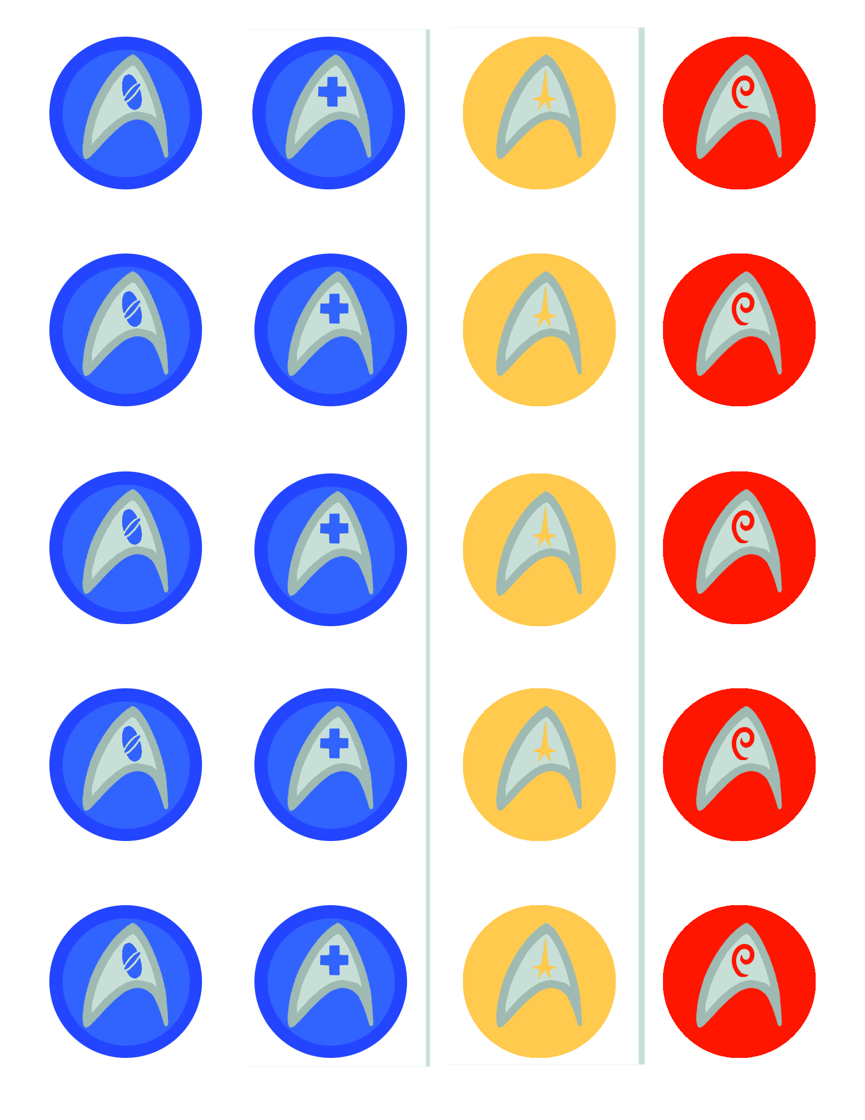 Star Trek Button Sheet by ButtonMasherMob on DeviantArt