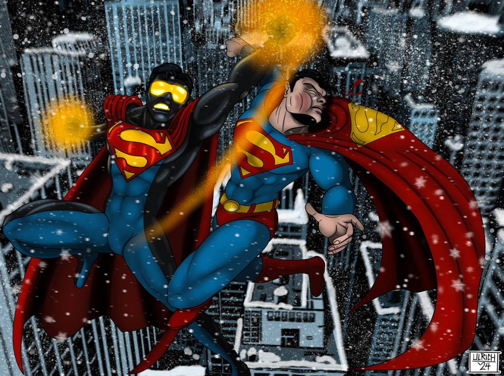 Superman VS. The Eradicator-Robot by BatCanuck929 on DeviantArt