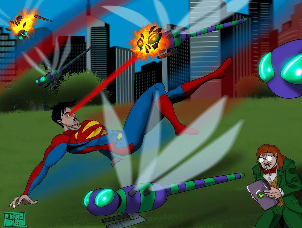 Superman (Jon Kent) VS. Toyman - Dragonfly by BatCanuck929 on DeviantArt