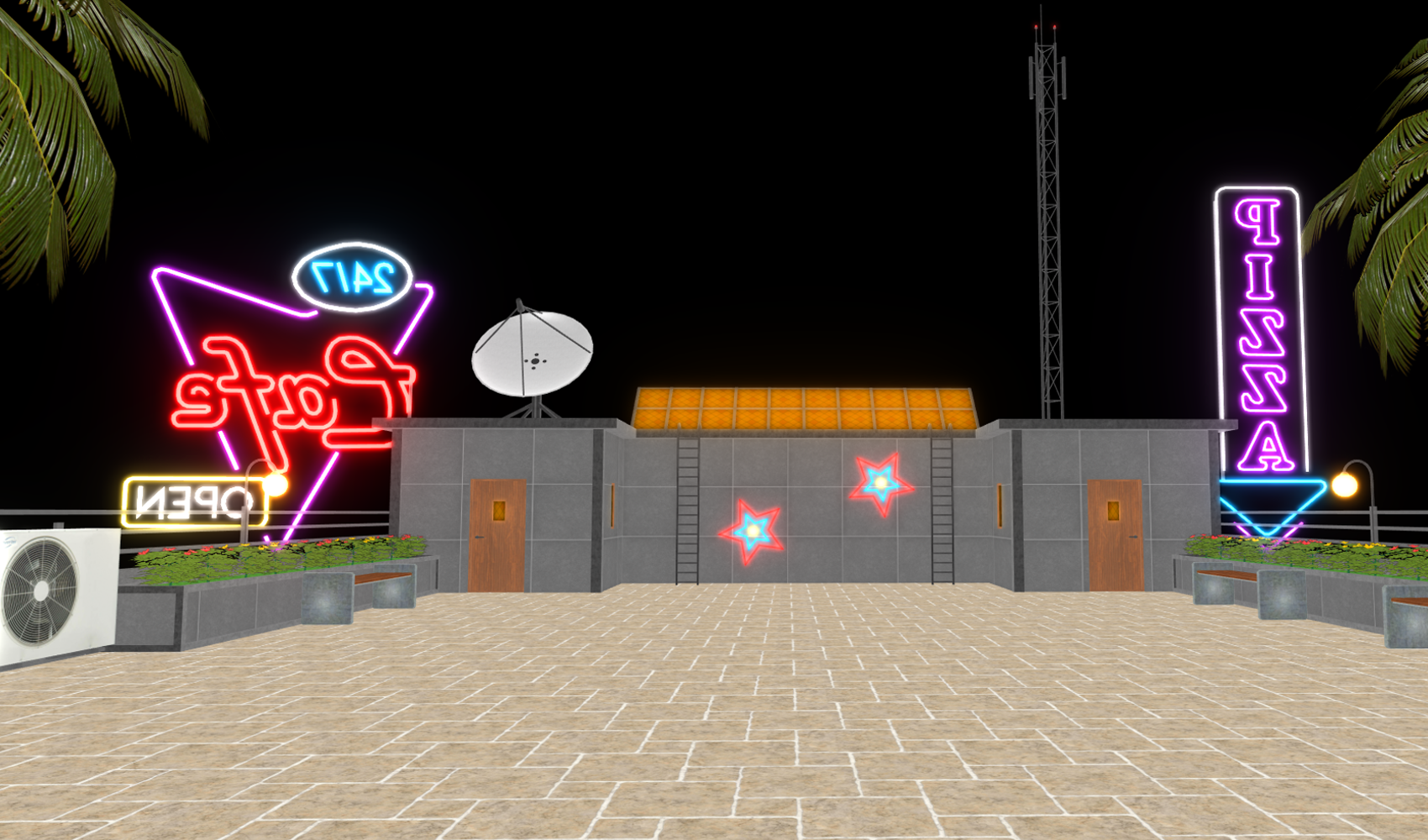 [MMD]Stage CAFE 24/7.[DOWNLOAD]. by Aleksdan on DeviantArt