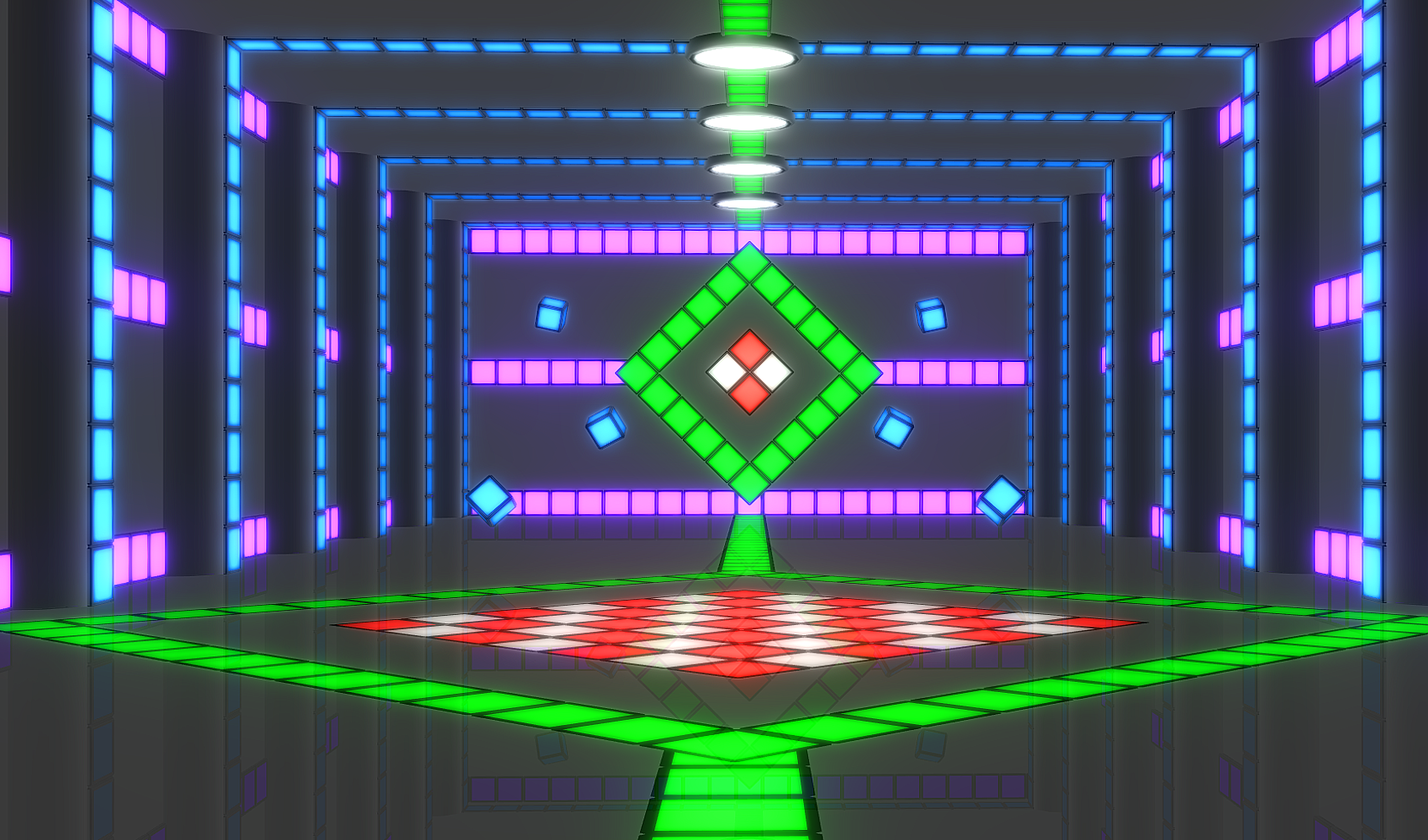 [MMD]Stage Neon Interior01.Anim[Download]. by Aleksdan on DeviantArt