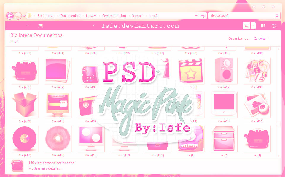 PSD - Magic Pink by Isfe on DeviantArt