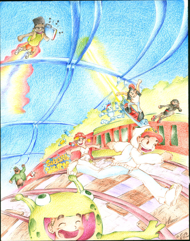 The Subway Surfers by walkharris19 on DeviantArt