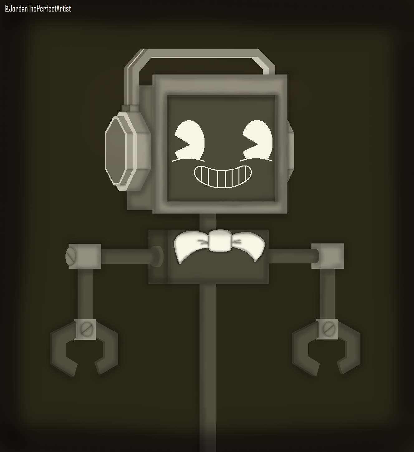 Fandroid as Bendy by JordanBeckwith on DeviantArt